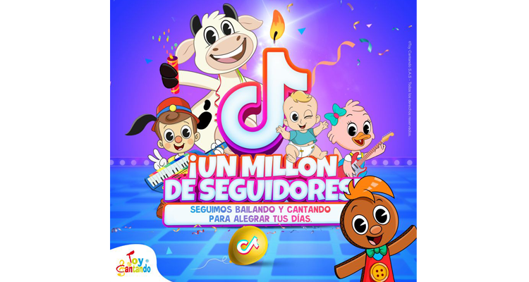 TOY CANTANDO alcanza el millón de seguidores en TikTok - Internacional